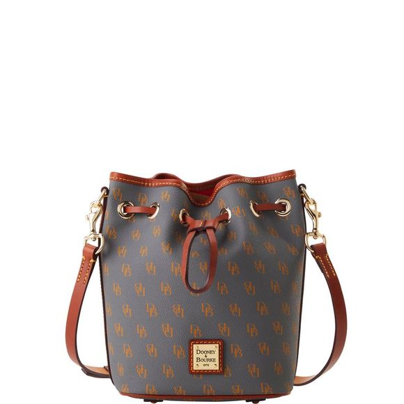 Dooney & Bourke | Bags | Dooney Bourke Gretta Small Drawstring Shoulder ...